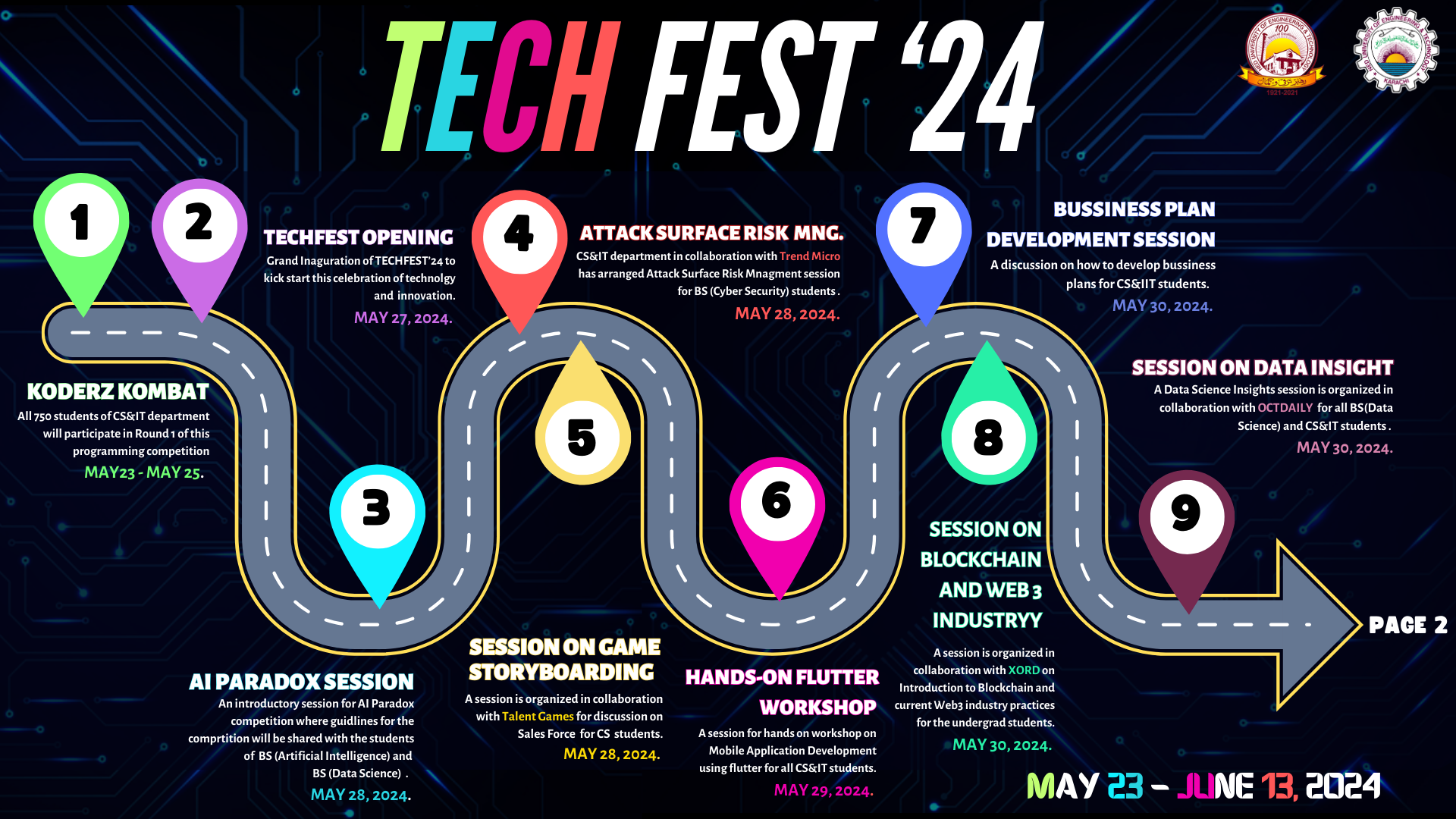 TechFest'24 | NEDUET - CSIT Department